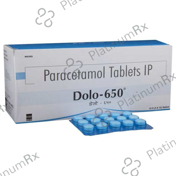 Dolo 650mg Tablet 15s – Save 35% on Substitute Medicine