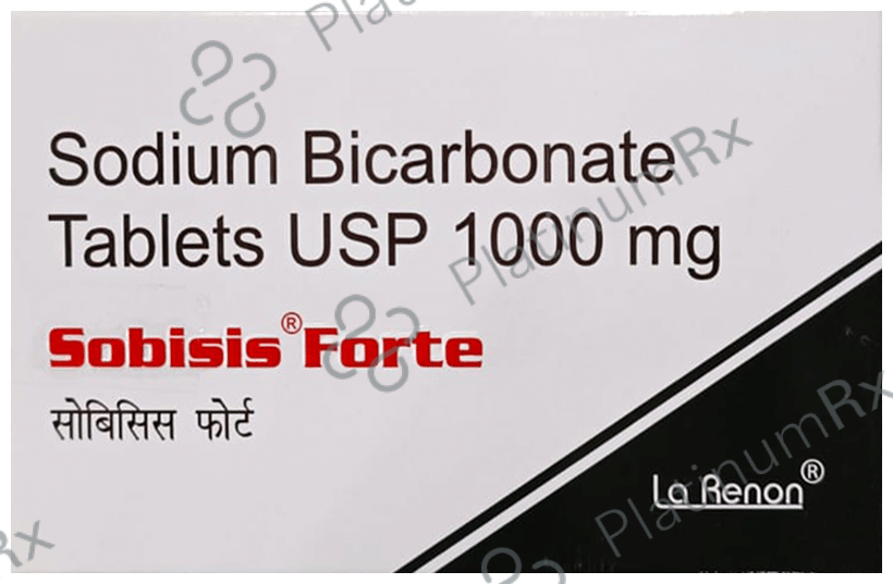 Sobisis Forte 1000mg Tablet 15s - Save 38% on Substitute Medicine