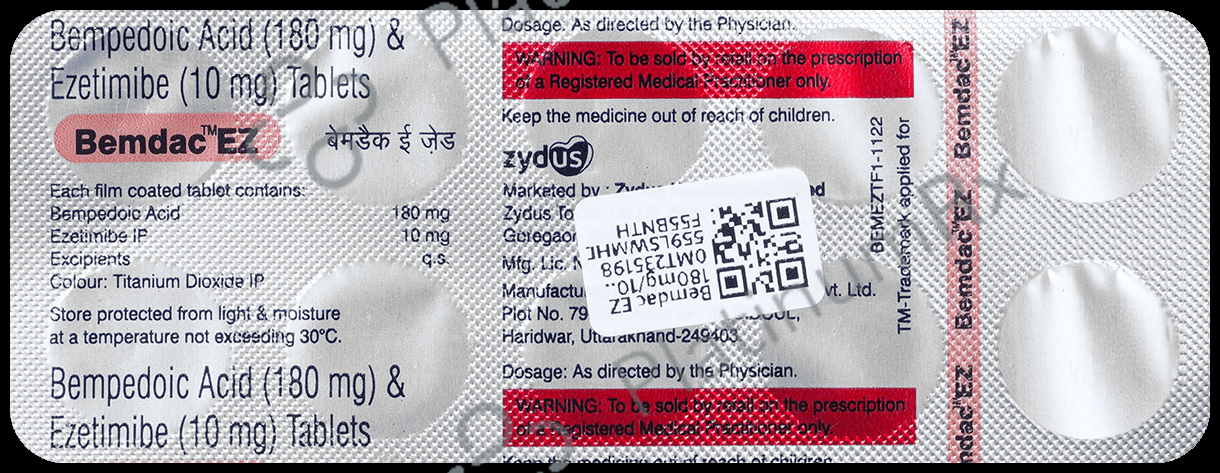 Bemdac EZ - Uses, Side Effects, Price, Generic | PlatinumRx