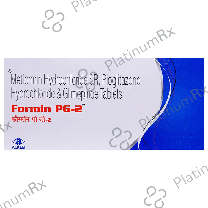Formin PG 2/500/15mg Tablet SR 15s | Uses, Price & Substitutes