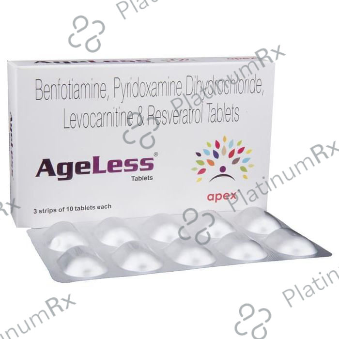 Ageless Tablet 10s – Uses, Price, Side Effects | PlatinumRx