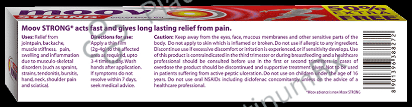Moov Strong – Uses, Price, Side Effects | PlatinumCare