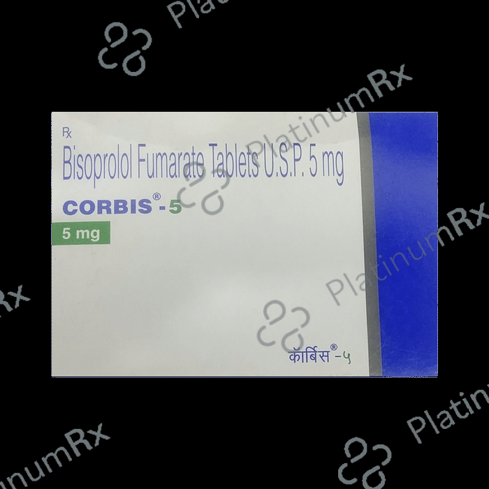 Corbis 5mg Tablet 15s | Uses, Price & Substitutes