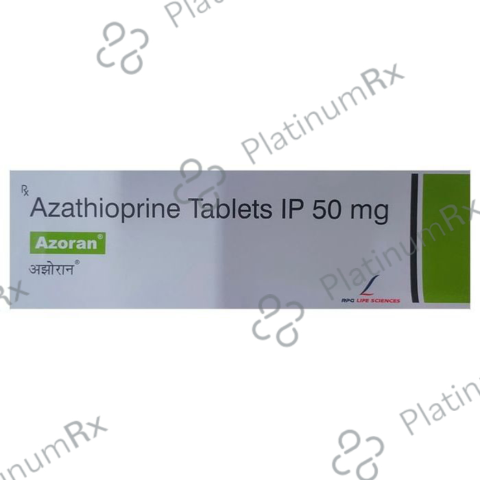 Azoran 50mg Tablet 20s - Uses, Side Effects, Price, Generic | PlatinumRx