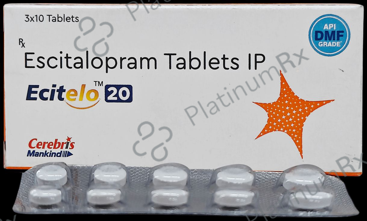 Ecitelo 20mg Tablet 10s - Save 50% on Substitute Medicine