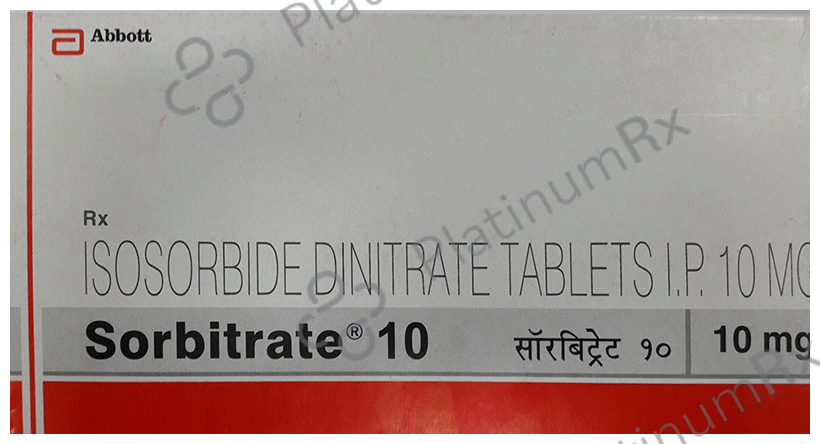 Sorbitrate 10mg Tablet 50s | Uses, Price & Substitutes
