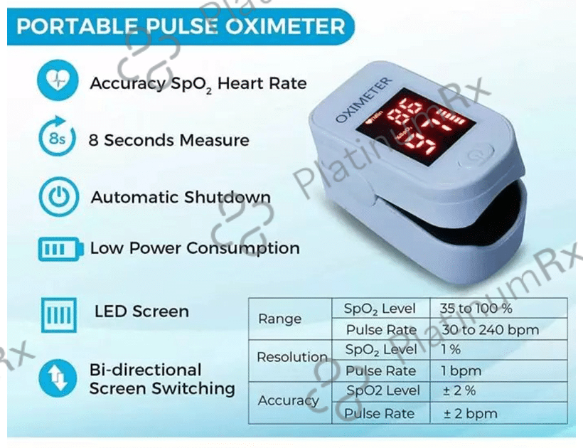Azista Pulse Oximeter – Uses, Price, Side Effects | PlatinumRx