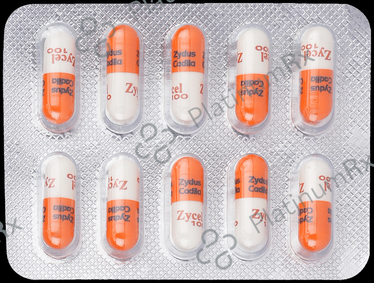Zycel 100mg Capsule 10s - Uses, Side Effects, Price, Generic | PlatinumRx