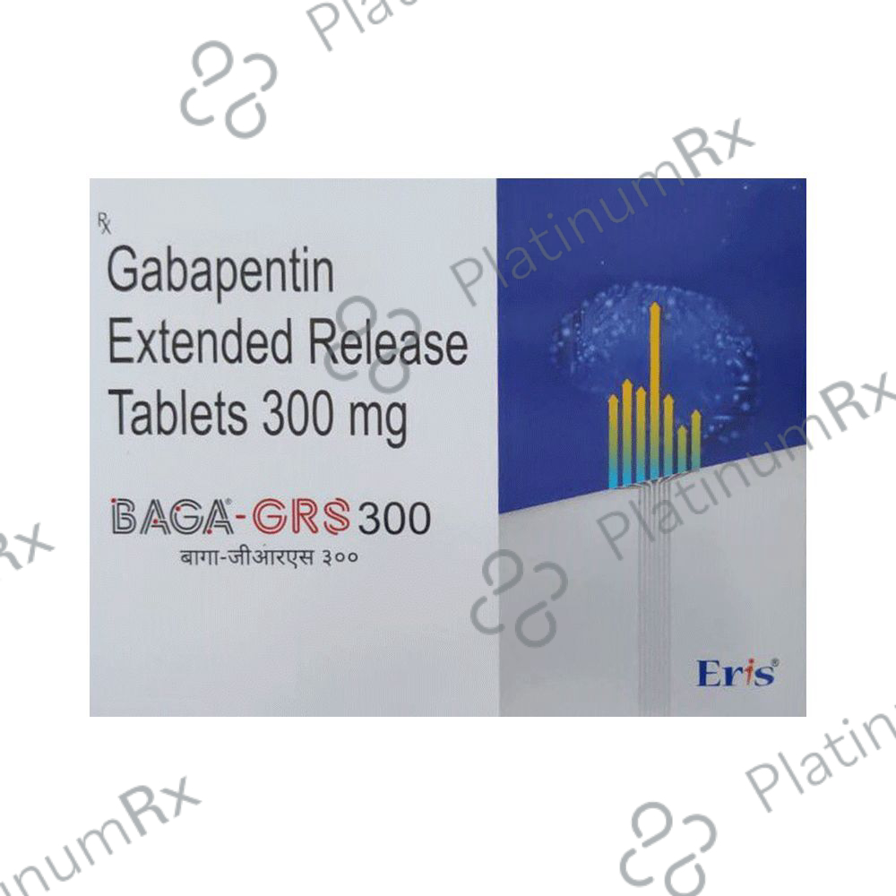 Buy Baga GRS 300mg Tablet 15s Online: Uses, Side Effects, Price and ...