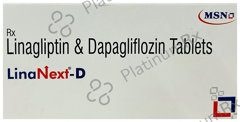 Linanext D 10/5mg Tablet 10s - Save 48% on Substitute Medicine