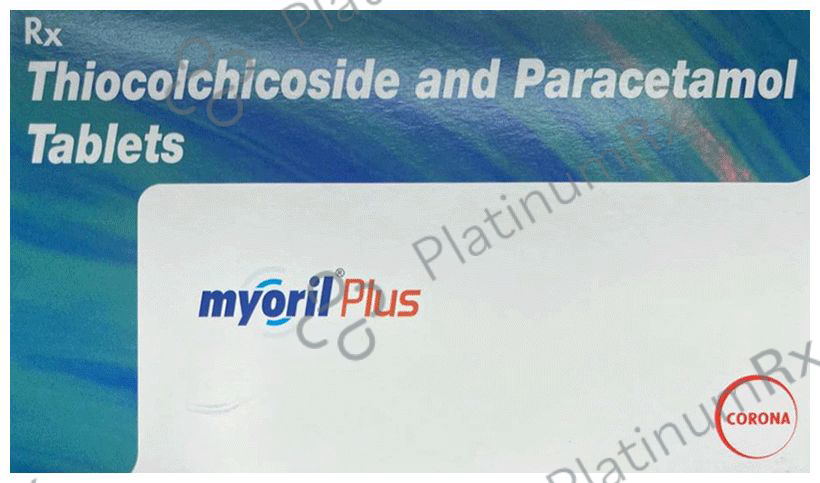 Myoril Plus 500/4mg Tablet 10s | Uses, Price & Substitutes