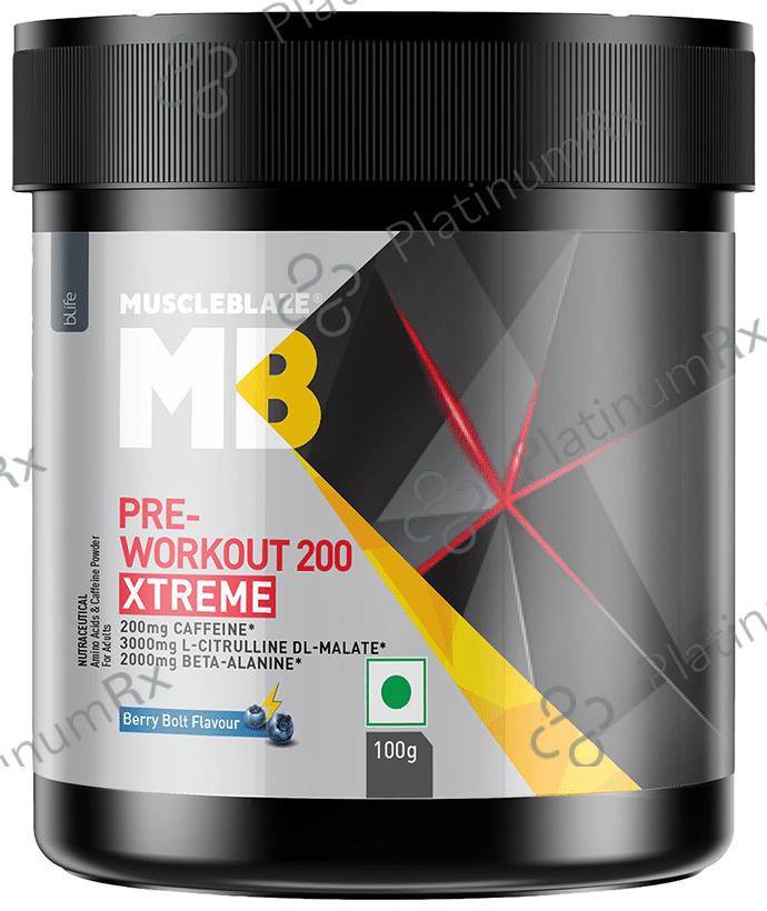MuscleBlaze Pre-Workout – Uses, Price, Side Effects | PlatinumRx