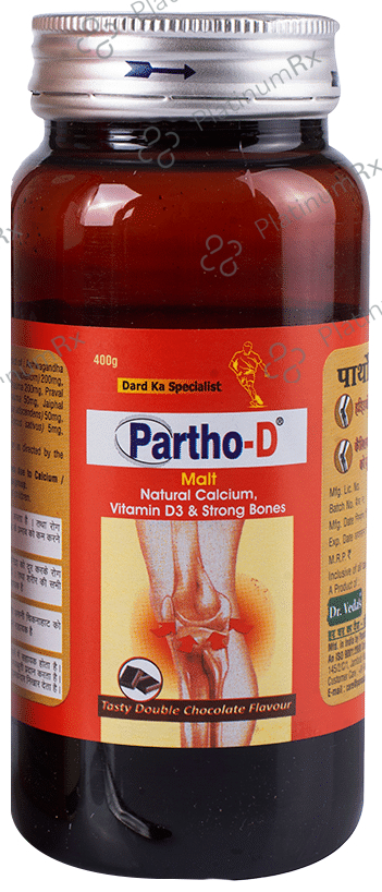 Dr. Veda's Partho-D Malt – Uses, Price, Side Effects | PlatinumRx