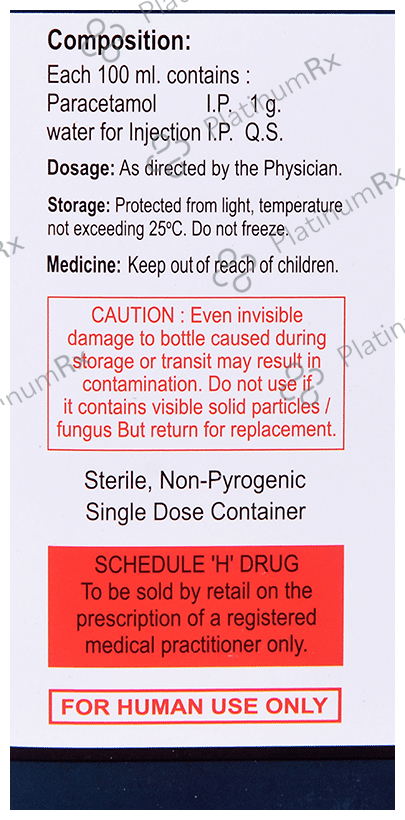 Parafast 1000mg Uses, Price, Side Effects | PlatinumRx