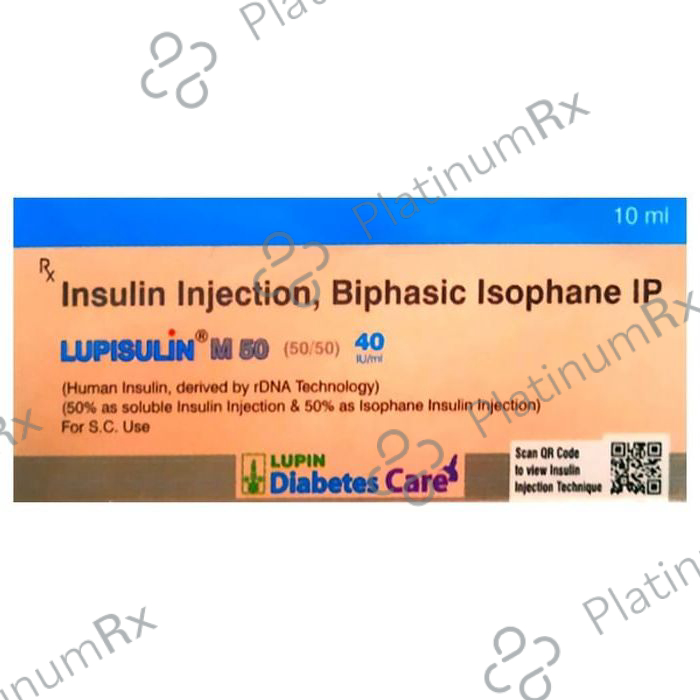 Lupisulin M 50/50 (40 IU/ml) (1*10ml Vial) - Save 23% on Substitute ...