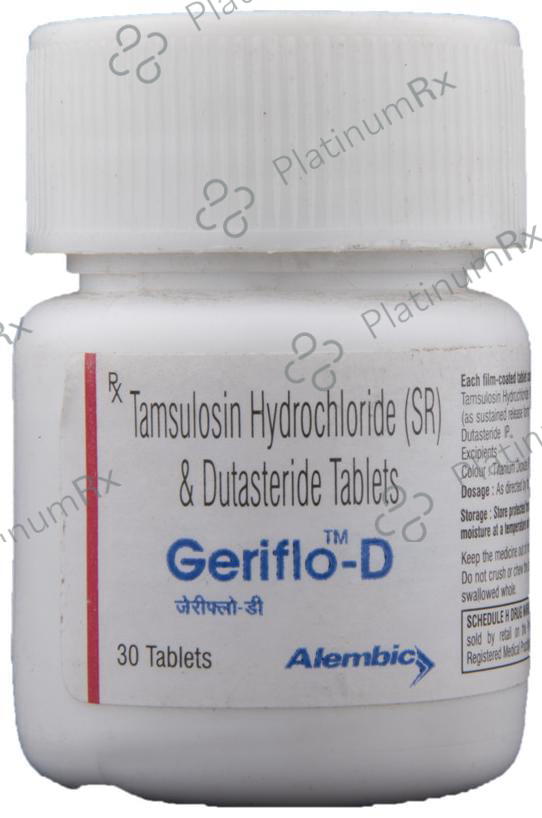 Geriflo D SR 0.5/0.4mg Tablet 30s | Uses, Price & Substitutes