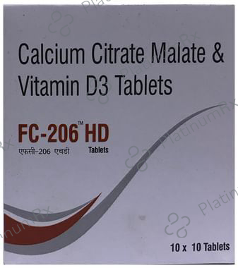 FC 206 HD Tablet – Uses, Price, Side Effects | PlatinumRx