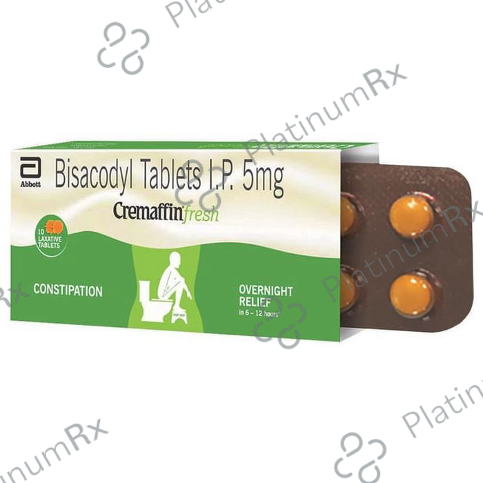 Cremaffin Fresh 5mg Tablet 10s | Uses, Price & Substitutes
