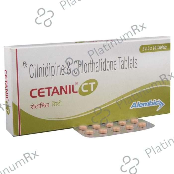 Cetanil CT 12.5/10mg Tablet 10s - Save 68% on Substitute Medicine