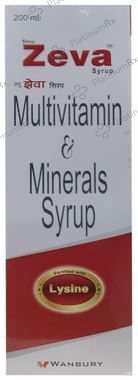 Zeva Multivitamin – Uses, Price, Side Effects | PlatinumRx