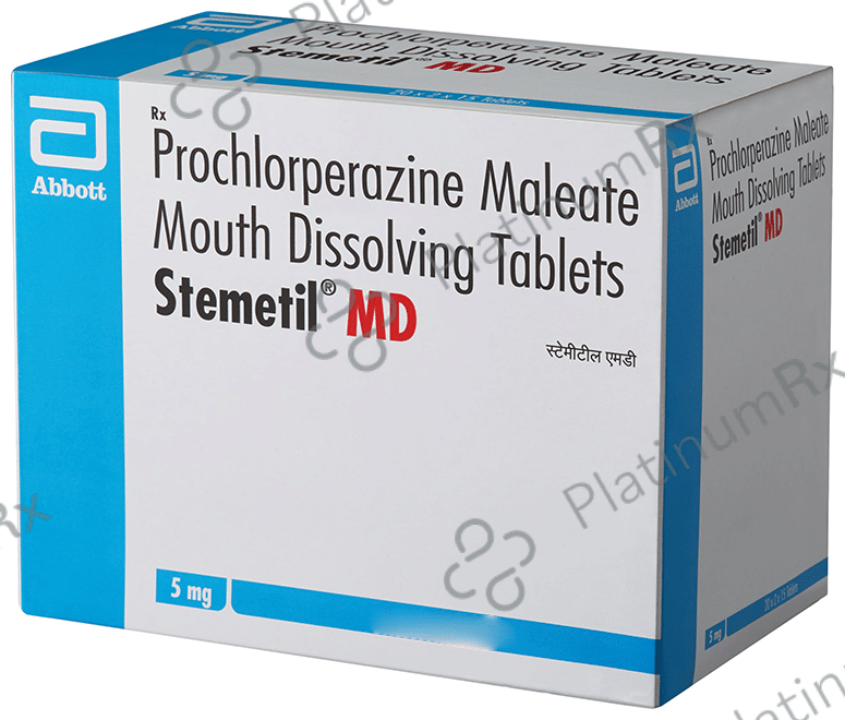 Stemetil MD 5mg Tablet 15s | Uses, Price & Substitutes