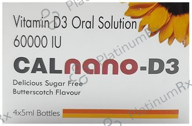 Calnano-D3 Oral – Uses, Price, Side Effects | PlatinumRx