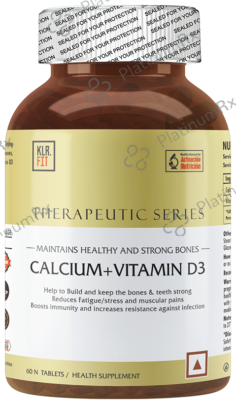 KLR. FIT Calcium+Vitamin D3 Tablet - Save 75% on Substitute Medicine