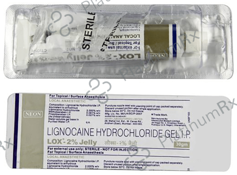 Lox 2% Jelly Jelly 30gm - Save 30% on Substitute Medicine