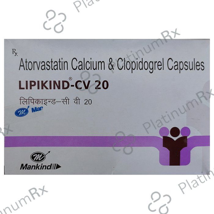 Lipikind CV 20/75 Capsule 10s | Uses, Price & Substitutes