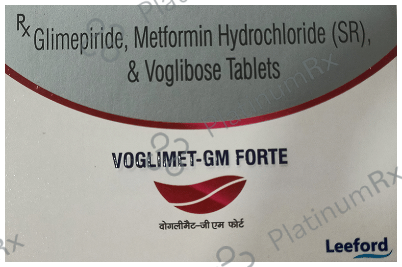 Voglimet-GM Forte Tablet SR | Uses, Price & Substitutes