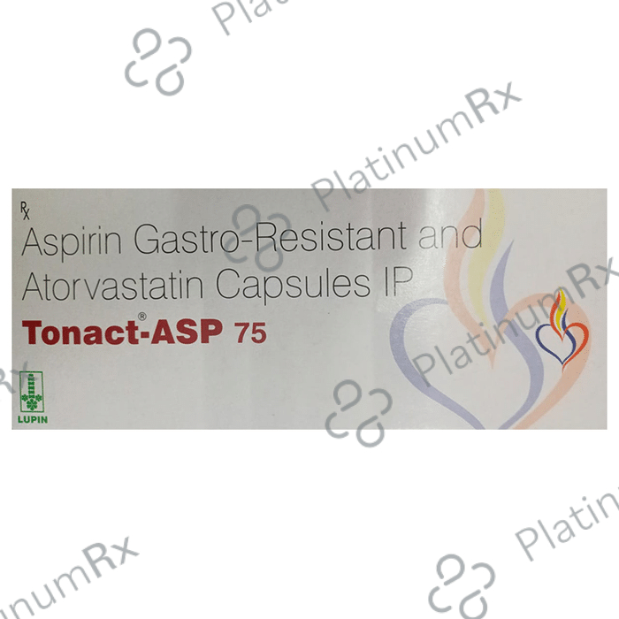 Tonact ASP 10/75mg Capsule 15s - Save 33% on Substitute Medicine
