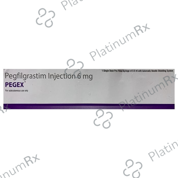 Pegex 6mg Injection – Save 40% on Substitute Medicine