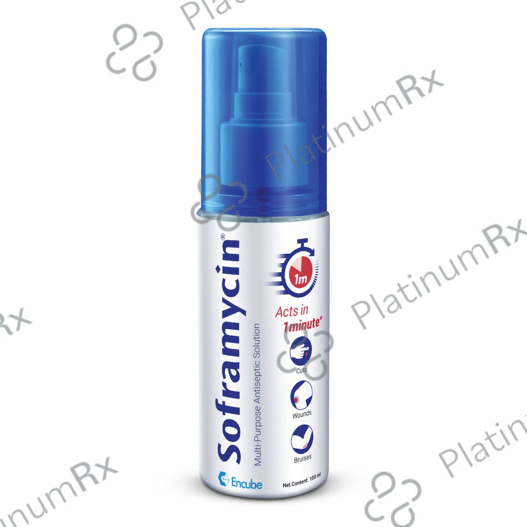 Soframycin Antiseptic Solution 100ml – Uses, Price, Side Effects ...