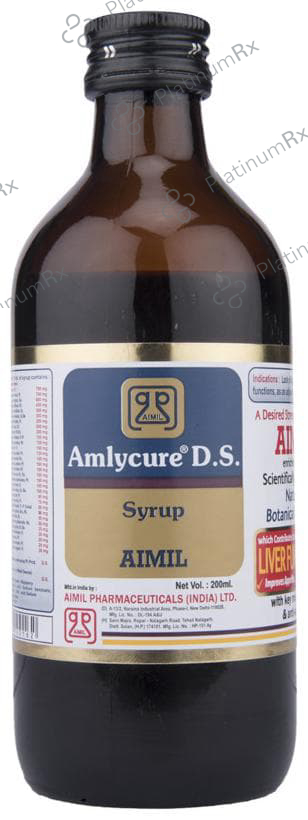 Amlycure DS Liver Health Protector & Metabolism Booster Syrup 200ml ...