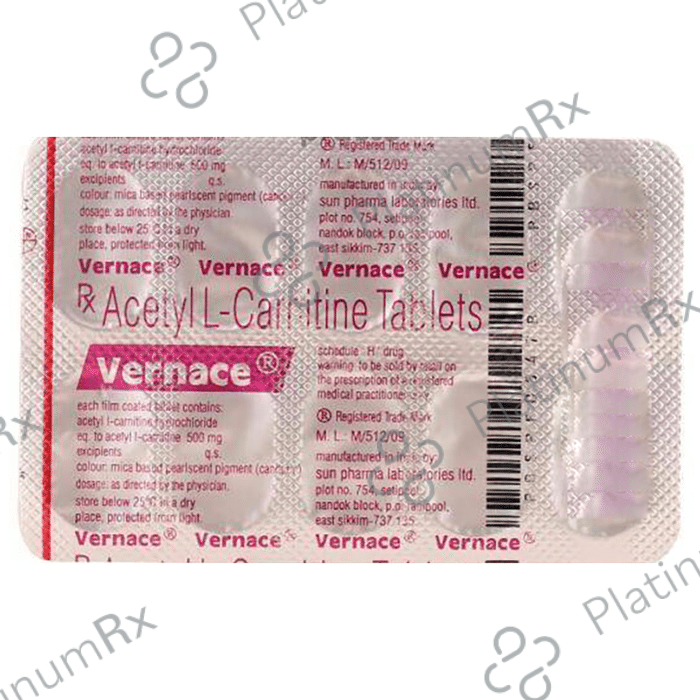 Vernace 500mg Tablet 10s | Uses, Price & Dosage