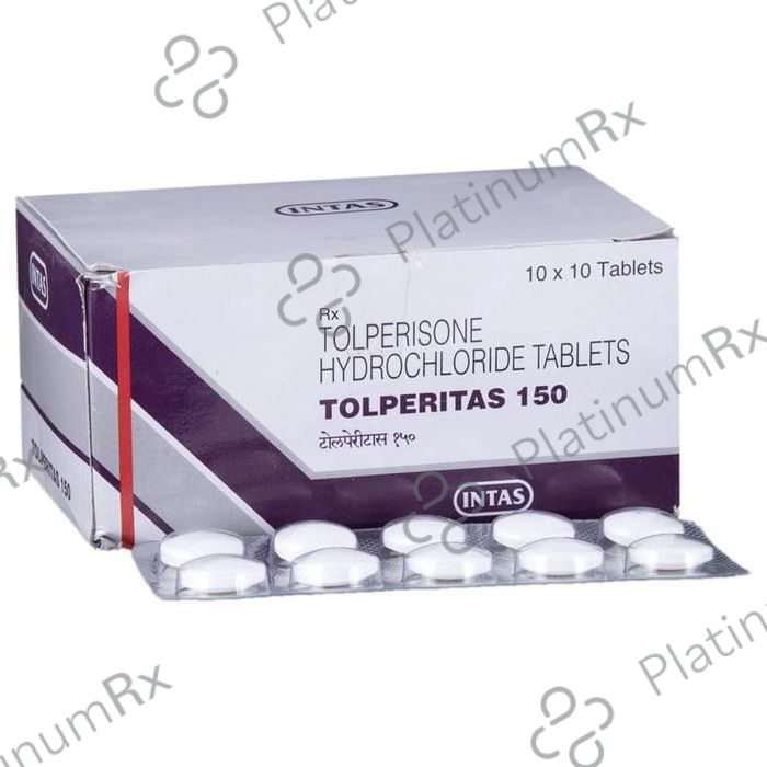 Tolperitas 150mg Tablet 10s | Uses, Price & Substitutes