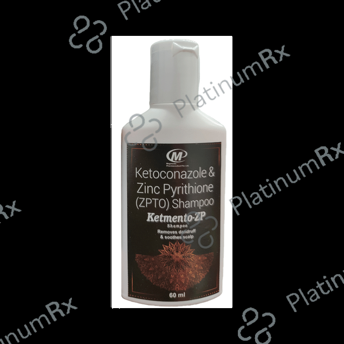 Ketmento-ZP Shampoo - Save 66% on Substitute Medicine