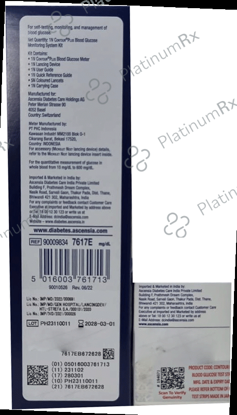 Contour Plus – Uses, Price, Side Effects | PlatinumRx