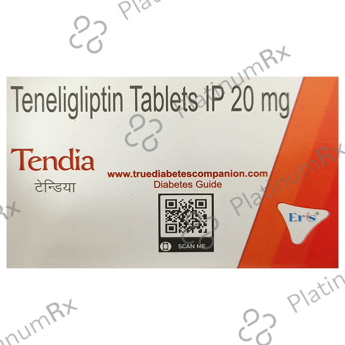 Tendia 20mg Tablet 15s | Uses, Price & Substitutes