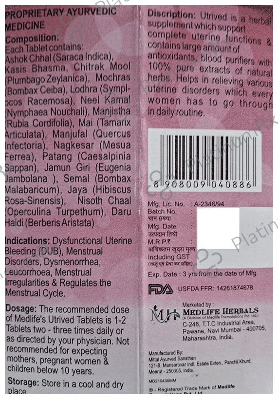 Medlife Herbals – Uses, Price, Side Effects | PlatinumRx
