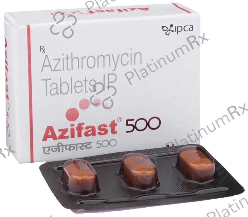 Azifast 500mg Tablet 6s | Uses, Price & Substitutes