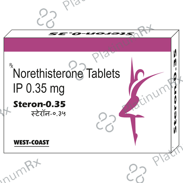 Steron 0.35 Tablet – Uses, Price, Side Effects | PlatinumRx