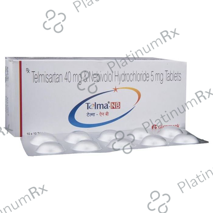Telma NB 5/40mg Tablet 10s | Uses, Price & Substitutes