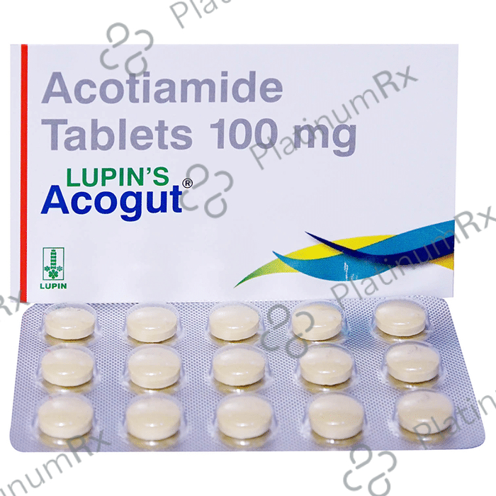 Acogut 100mg Tablet 15s | Uses, Price & Substitutes