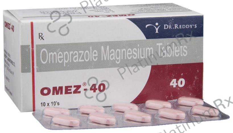 Omez 40mg Tablet 10s | Uses, Price & Dosage