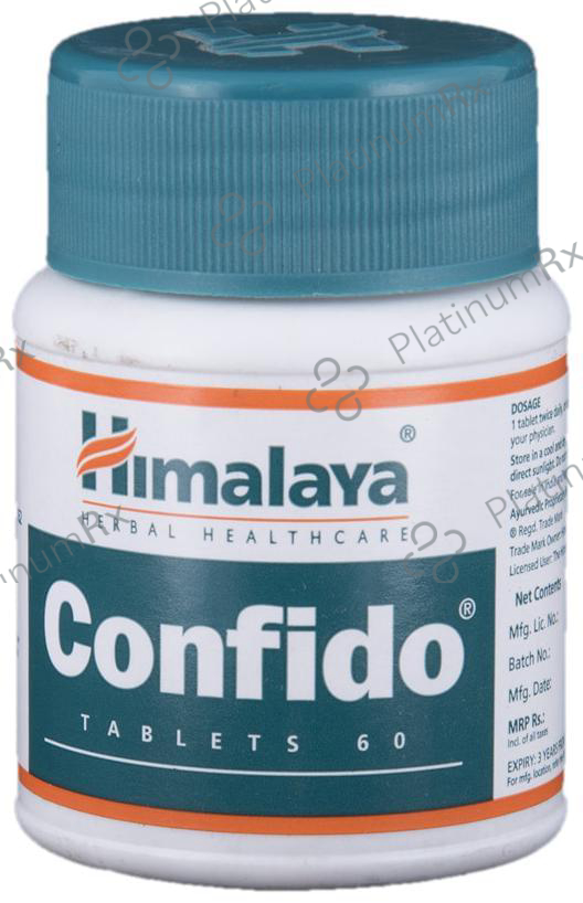 Himalaya Confido Tablet 60s – Uses, Price, Side Effects | PlatinumRx