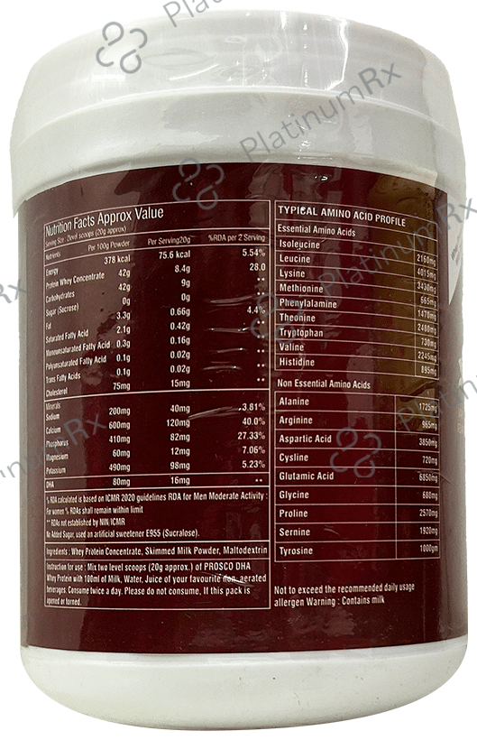 Prosco DHA-SF – Uses, Price, Side Effects | PlatinumRx