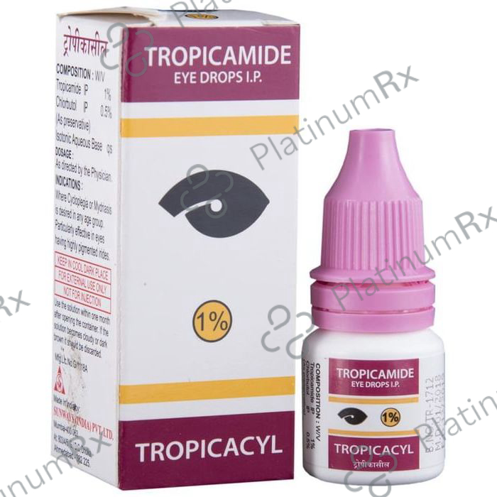 Tropicacyl Eye Drop 5ml | Uses, Price & Dosage