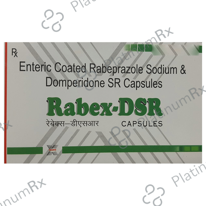Rabex DSR Capsule - Save 34% on Substitute Medicine