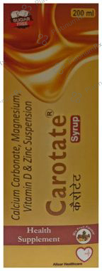 Carotate Syrup – Uses, Price, Side Effects | PlatinumRx